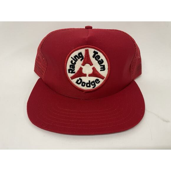 Snapback | Accessories | Vintage 97s Dodge Racing Team Patch Red ...